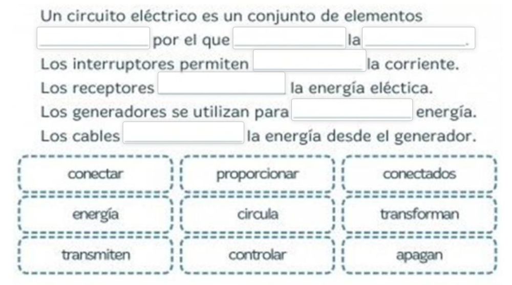Hojas De Trabajo De Circuitos Eléctricos