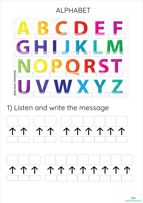 Alphabet_Game. Interactive worksheet | TopWorksheets