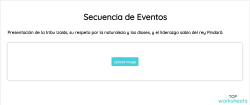 Secuencia de Eventos. Ficha interactiva | TopWorksheets