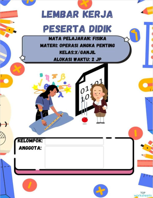 LKPD Angka Penting. Lembar kerja interaktif | TopWorksheets