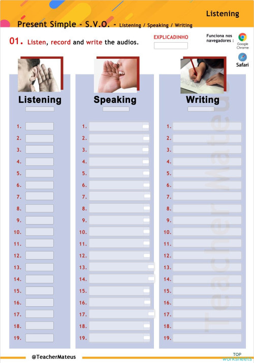 FF 1 - Unit 15 - Test 4 - Listening Speaking Writing - TM0027 (Copied ...