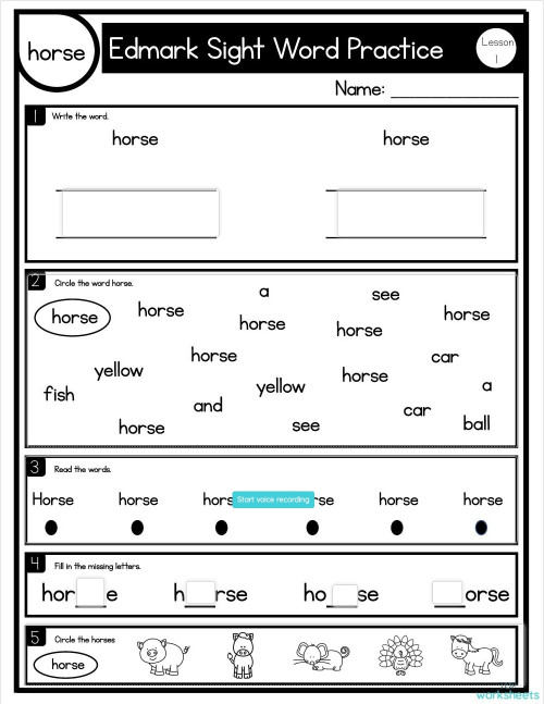 Phonics: interactive worksheets and online exercises | TopWorksheets