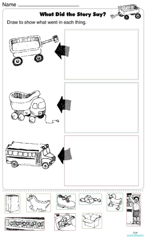Whats in the Wagon page 1. Interactive worksheet | TopWorksheets