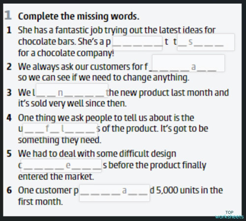 Develeopment and research. Interactive worksheet | TopWorksheets