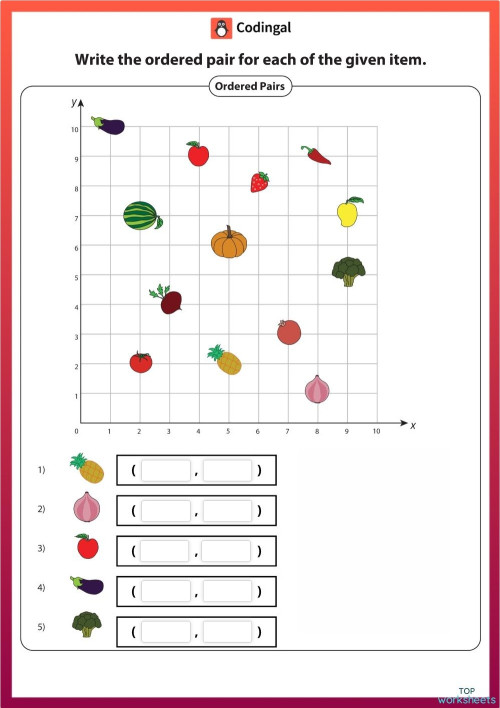 M_G04M18L57_WE01_Identify the coordinates of fruits. Interactive ...