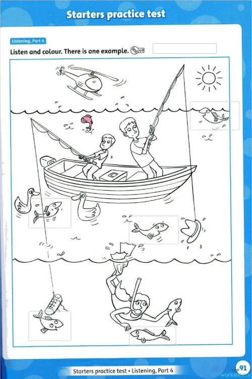 003 4th Listening Part 4. Interactive worksheet | TopWorksheets