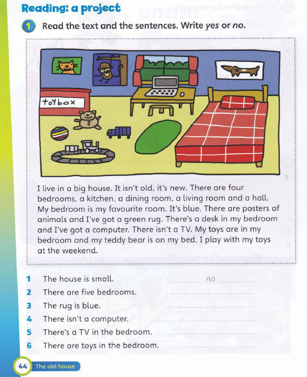 Level 1 - Unit 6 - S Grammar - P 44. Interactive worksheet | TopWorksheets