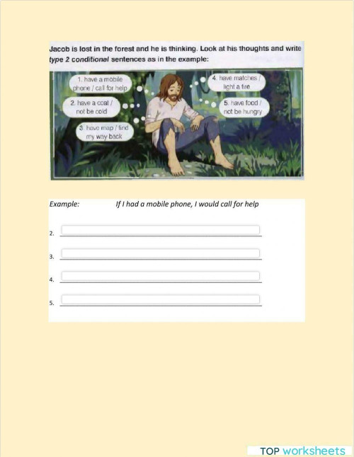 Second conditional. Interactive worksheet | TopWorksheets