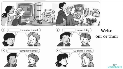 4th grade My things 6 level. Interactive worksheet | TopWorksheets