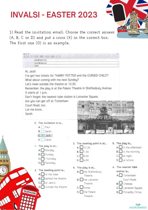 Bright Idea 2 Unit 7 Reinforcement worksheet 2. Interactive worksheet ...