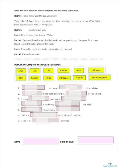 sequence and narrative elements. Interactive worksheet | TopWorksheets