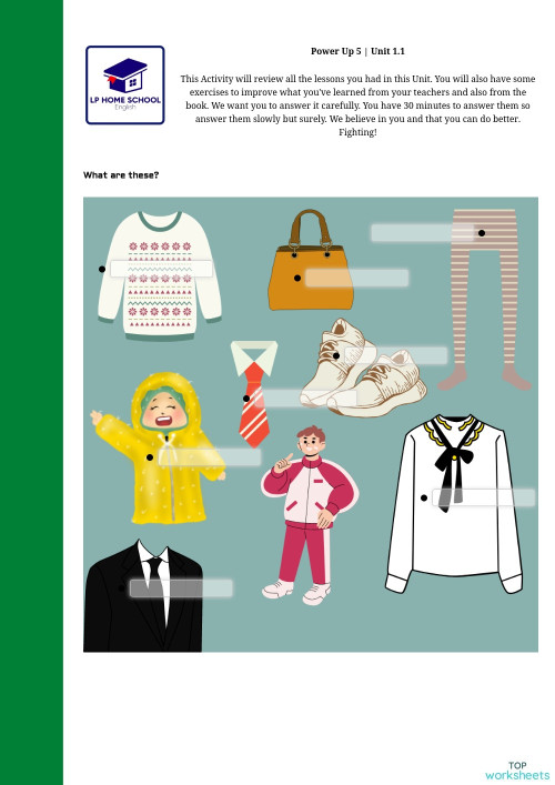 Power Up 5 | Unit 1.1. Interactive worksheet | TopWorksheets