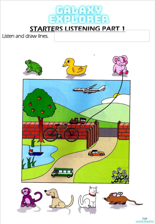 Listening 1.12. Interactive worksheet | TopWorksheets