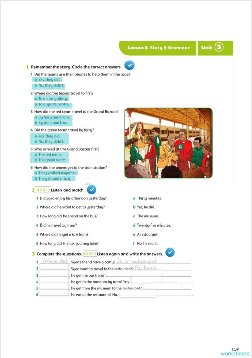 ALL: interactive worksheets and online exercises | TopWorksheets