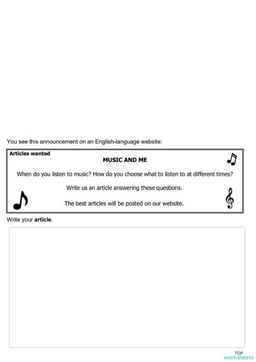 PART 9- FINAL EXAM B2. Interactive worksheet | TopWorksheets