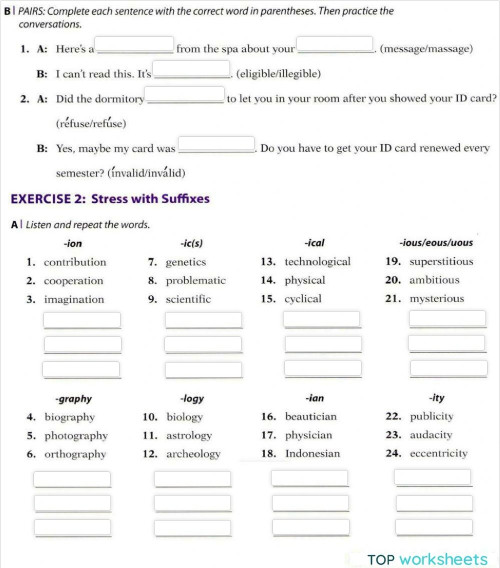 AP2 unit 29 ex.2. Interactive worksheet | TopWorksheets