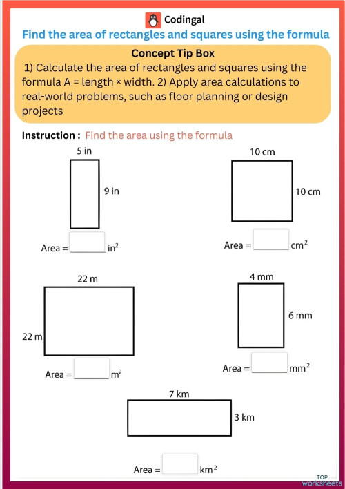 M_G06M11L48_WC02_Area_of_Rectangles_and_Squares_2. Interactive ...