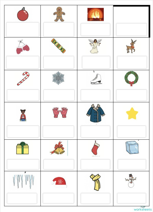 Jan16 ex.1 Name the pictures. Interactive worksheet | TopWorksheets