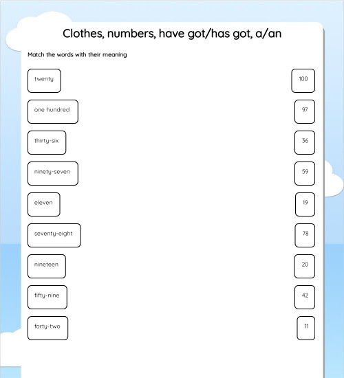 Interactive worksheets and online exercises in Estonia | TopWorksheets