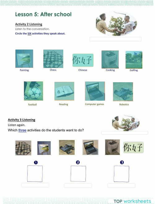 Access 8 - T1 - U1 - L5 - Act 2+3. Interactive worksheet | TopWorksheets