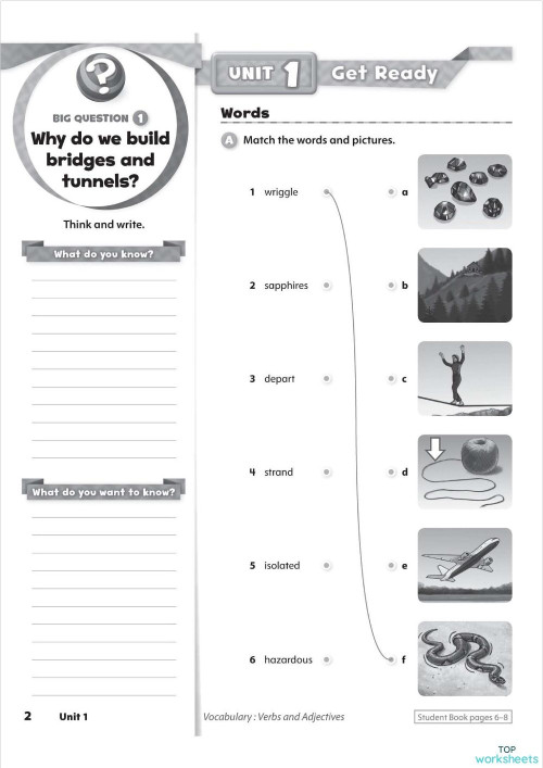 Discover6 Unit1. Interactive worksheet | TopWorksheets