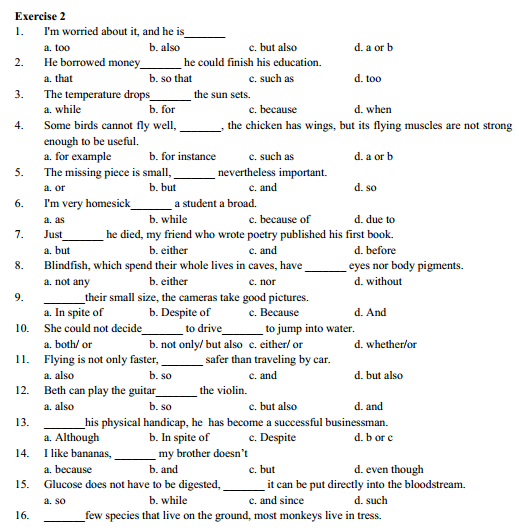 CONJUNCTIONS 02. Interactive worksheet | TopWorksheets