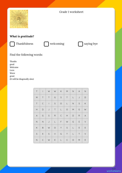Grade 1 worksheet. Interactive worksheet | TopWorksheets