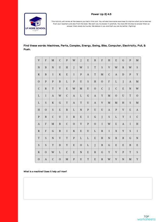Power Up 2| 4.5. Interactive worksheet | TopWorksheets
