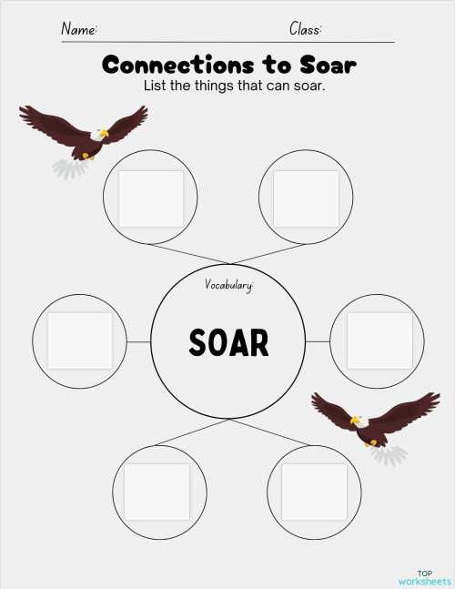M3 L3 Connections to soar. Interactive worksheet | TopWorksheets