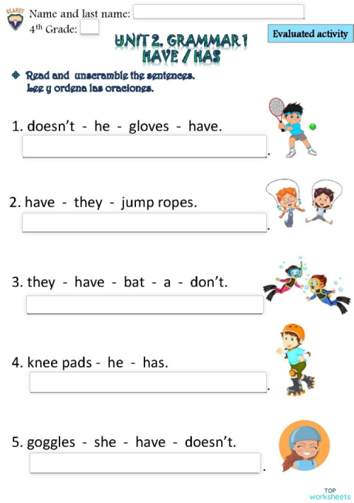Have, Has, Don't Have, Doesn't Have: English ESL Worksheets, 54% OFF Have, Has, Don't Have, Doesn't Have: English ESL Worksheets, 54% OFF