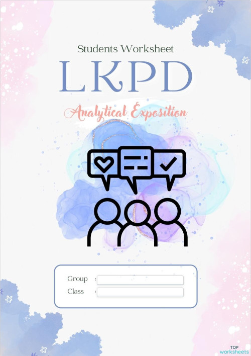 Activity 3 Analytical Exposition. Interactive worksheet | TopWorksheets