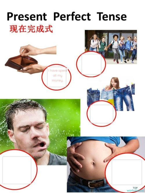 Present Perfect Tense. Interactive worksheet | TopWorksheets