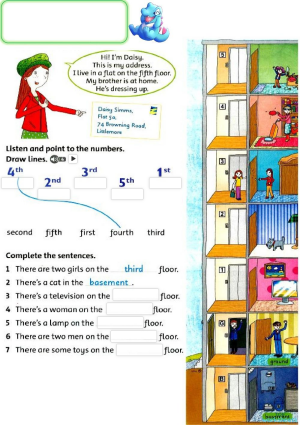 Cardinal number_Movers. Interactive worksheet | TopWorksheets