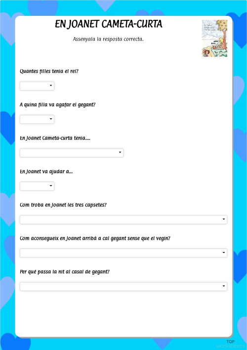 MARIA Bascuñana's public page | TopWorksheets
