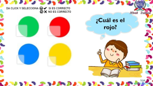 PRACTICAMOS LO APRENDIDO: COLOR ROJO. Ficha interactiva | TopWorksheets