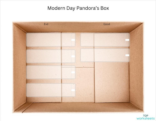 Pandora's Box. Interactive worksheet | TopWorksheets