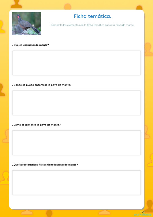 Ficha temática.. Ficha interactiva | TopWorksheets