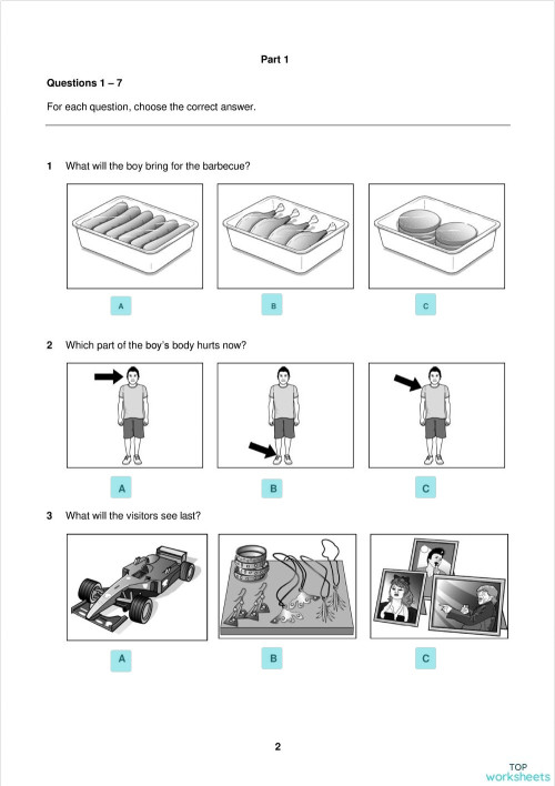 B1 Preliminary Randw Sample Interactive Worksheet Topworksheets