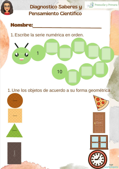 Actividad de diagnostico Pensamiento matematico - Educational Images ...