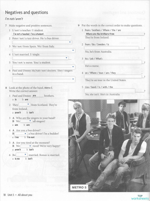 BEGINNER 03- PRACTICE 03. Interactive worksheet | TopWorksheets