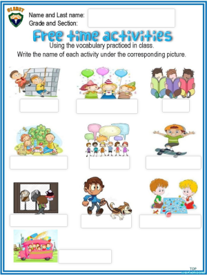 5th. grade. Vocabulary 1. Eval. Act.. Interactive worksheet | TopWorksheets