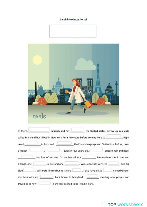 Introductions. Interactive worksheet | TopWorksheets