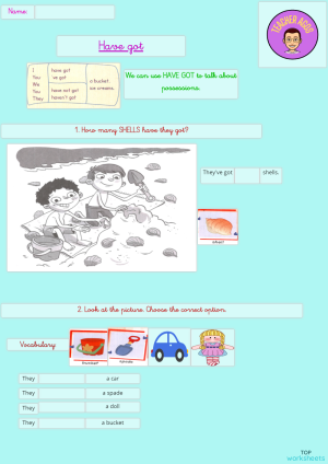 HAVE GOT. Interactive worksheet | TopWorksheets