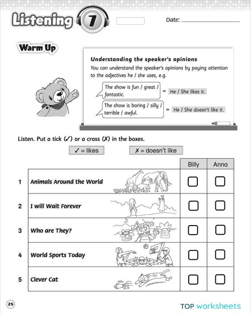 L&S 4B.7.1. Interactive worksheet | TopWorksheets