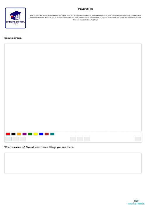 Power 3 | 1.5. Interactive worksheet | TopWorksheets