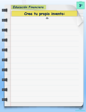 Crea tu propio invento. Ficha interactiva | TopWorksheets