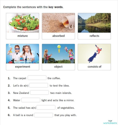 How we see color. Interactive worksheet | TopWorksheets