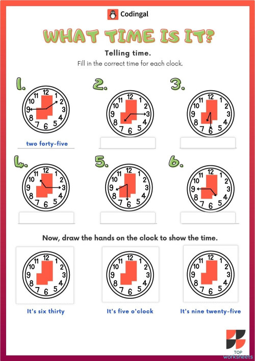 M_G01M14L50_WE01_Introduction_to_Telling_Time_5. Interactive worksheet ...