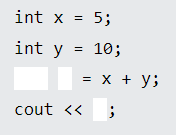 Exercise C++ Variables ใบงานเชิงโต้ตอบ | TopWorksheets
