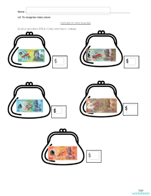 Notes of Brunei. Interactive worksheet | TopWorksheets